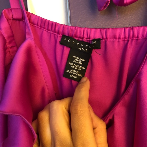 Apostrophe | Dresses | Fuchsia Summer Dress | Poshmark